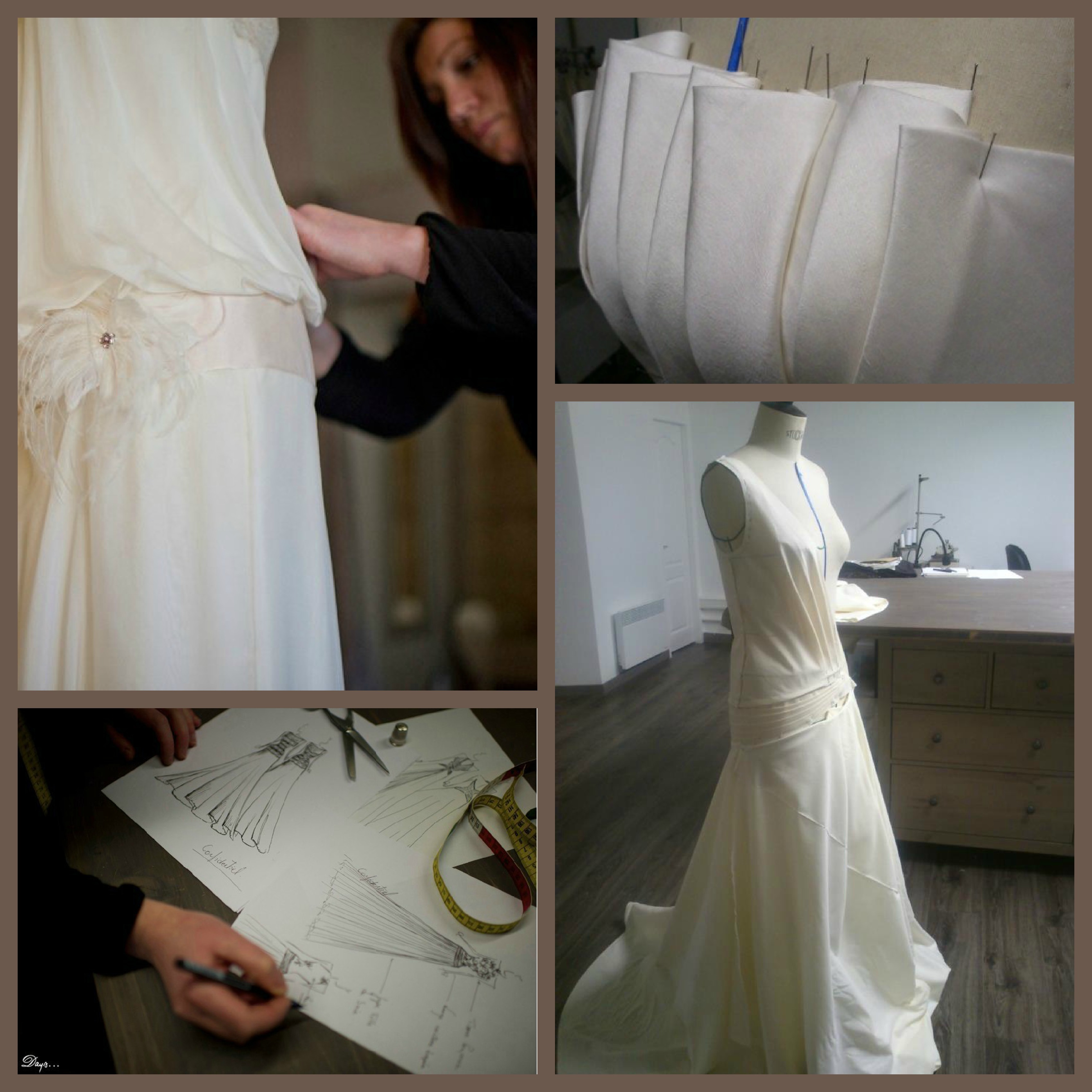 Robes de mariée sur-mesure par Confidentiel Création {Coup de coeur ...